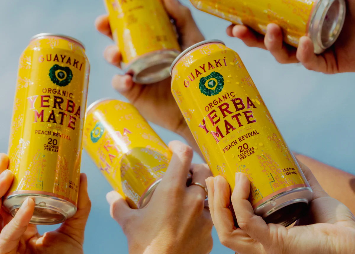 Yerba Mate Organic Ice Tea Energy Beverage - IBEV | Interior Beverages
